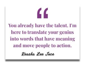 Meet Keasha Lee Ince – Personal Branding Coaching + Messaging Mentor ...