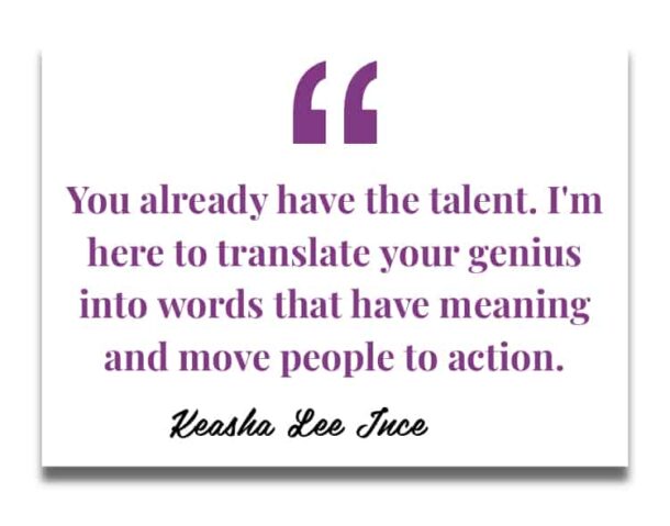Meet Keasha Lee Ince – Personal Branding Coaching + Messaging Mentor ...